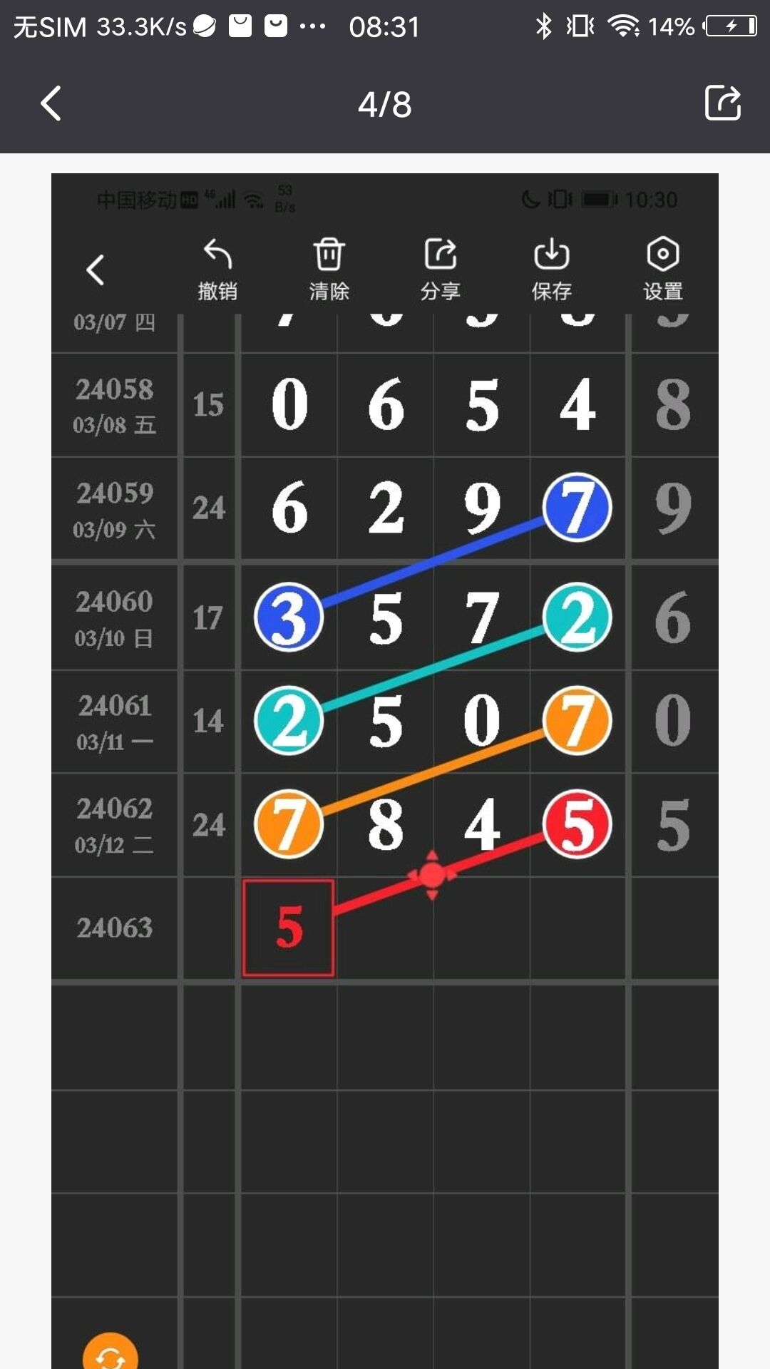 本期主攻058头，全新图规，最新走势，一锤定音，今晚势必拿大奖。_局王